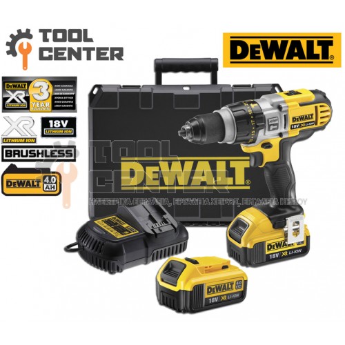 DEWALT DCD795M2 18V XR ΕΠΑΝΑΦΟΡΤΙΖΟΜΕΝΟ BRUSHLESS ΚΟΜΠΑΚΤ ΚΡΟΥΣΤΙΚΟ ...