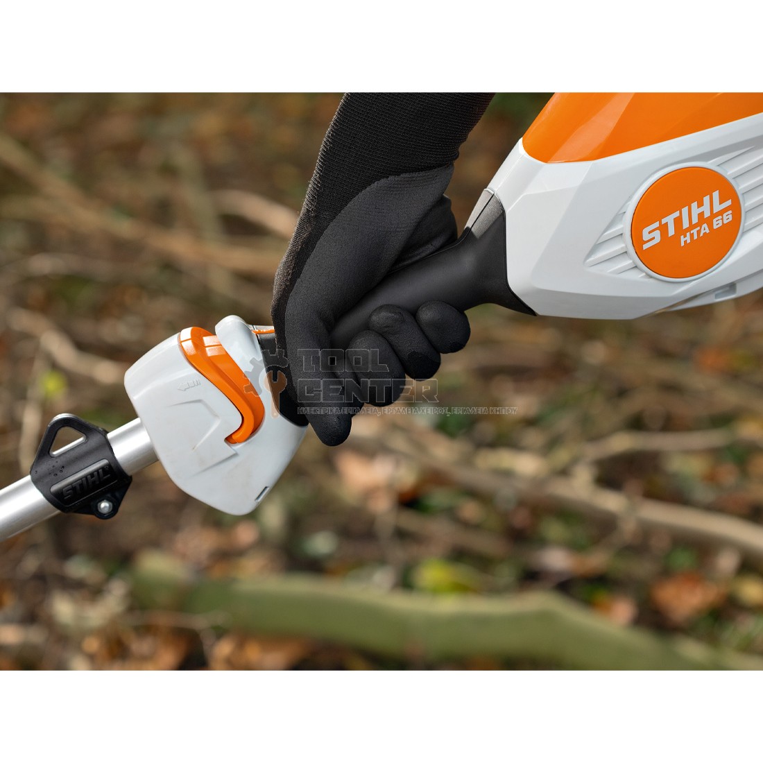 STIHL HTA 66 ΤΗΛΕΣΚΟΠΙΚΟ ΑΛΥΣΟΠΡΙΟΝΟ ΧΩΡΙΣ ΜΠΑΤΑΡΙΑ & ΦΟΡΤΙΣΤΗ 240cm (# ...